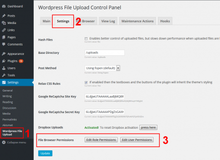 File Viewer of Wordpress File Upload Plugin - Iptanus