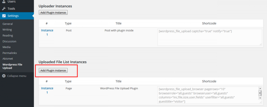 File Viewer of Wordpress File Upload Plugin - Iptanus